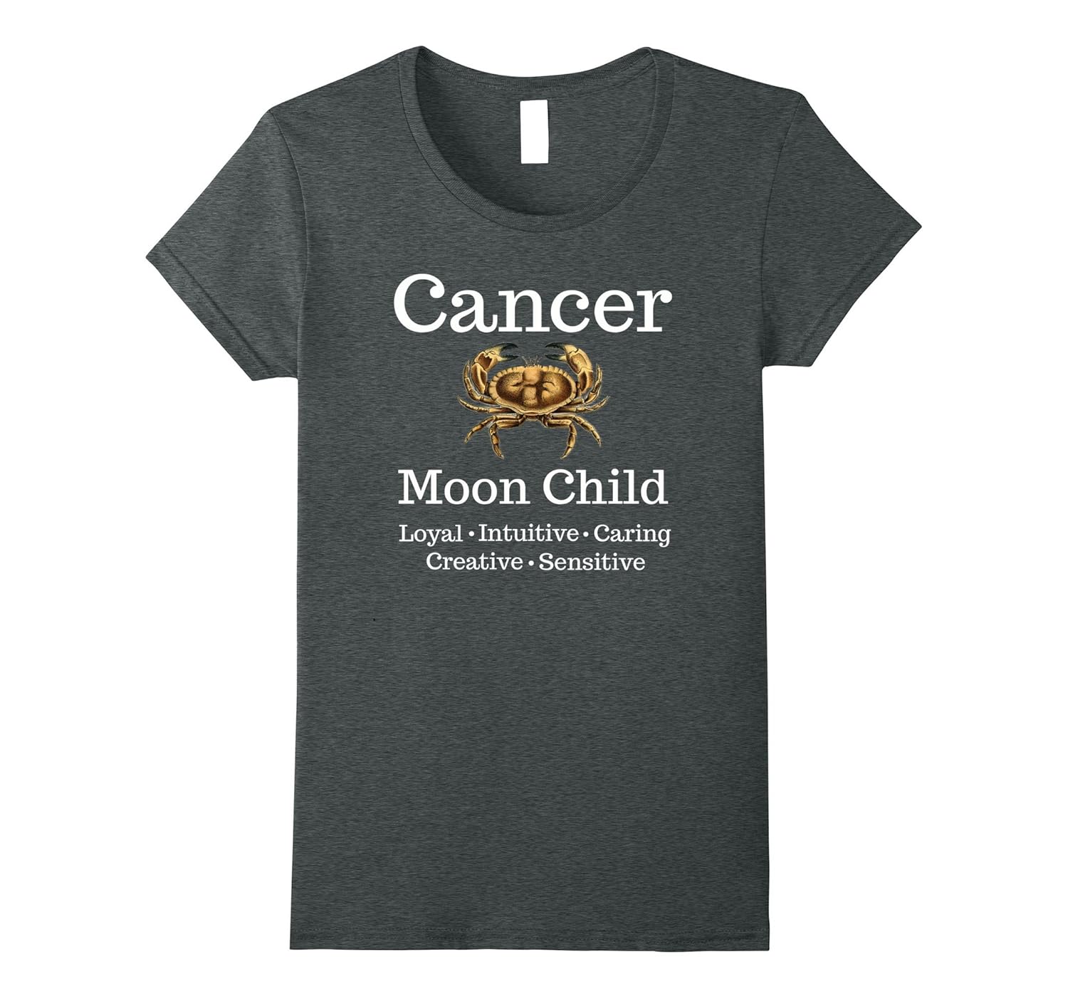 Cancer Moon Child Zodiac T-Shirt-4LVS – 4loveshirt