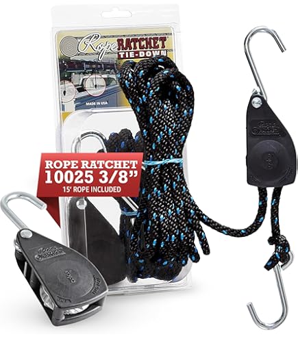 Heavy Duty TikTok]Truck Brake Tie Down Rope Fastener Tensioner Rope Ratchet