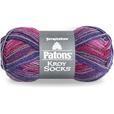 Amazon.com: Patons Kroy Socks Yarn - (1) Gauge - 1.75 oz - Muslin - For ...
