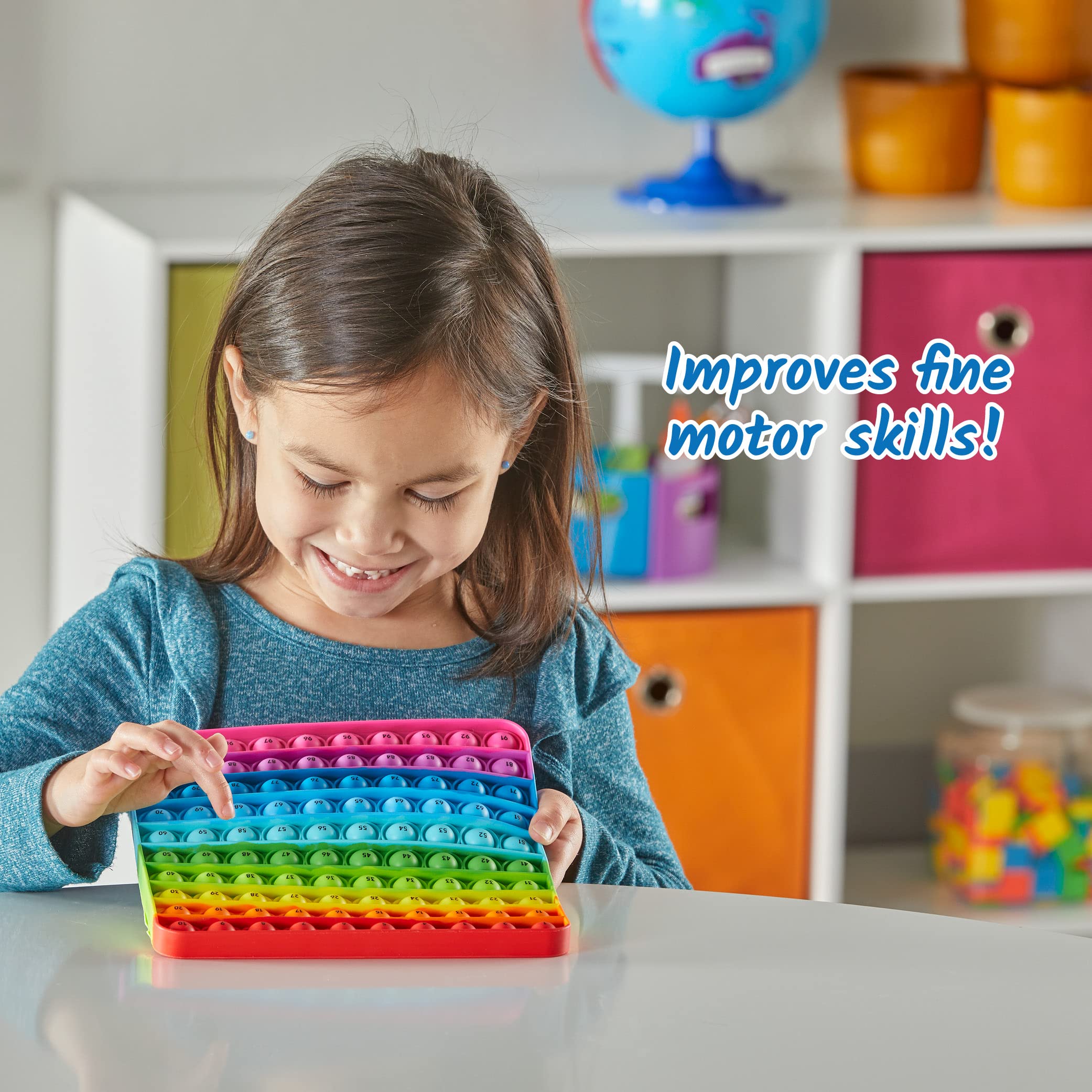 Mua hand2mind Hundred Board Sensory Bubble Popper, Pop Fidget Toys for ...