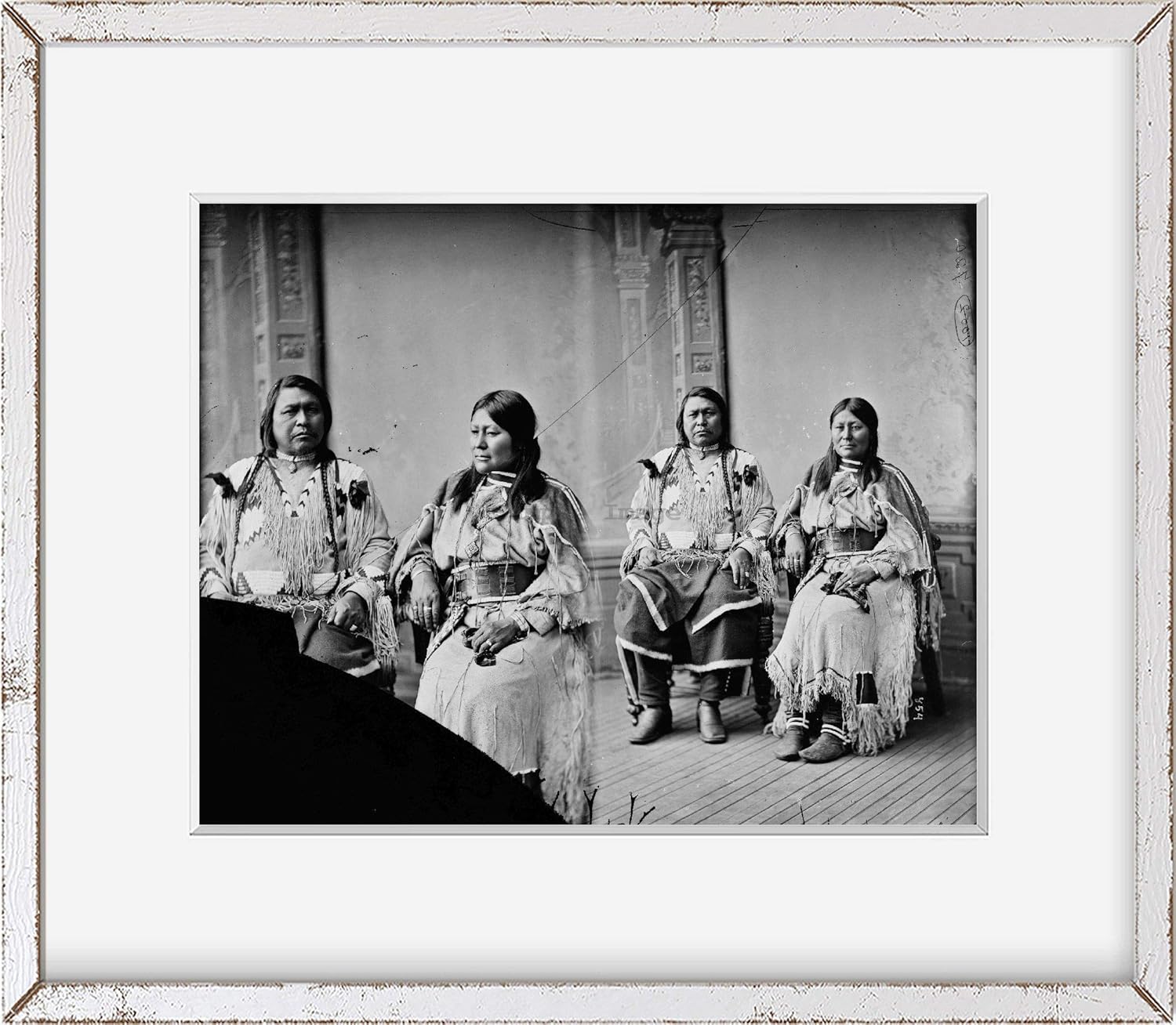 INFINITE PHOTOGRAPHS Photo: Indian Group, Chief Ouray, Chipeta, Ute ...