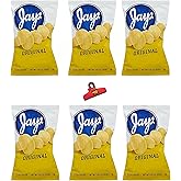 Amazon.com: Jay's Original Potato Chips an Iconic Chicago Style Classic ...
