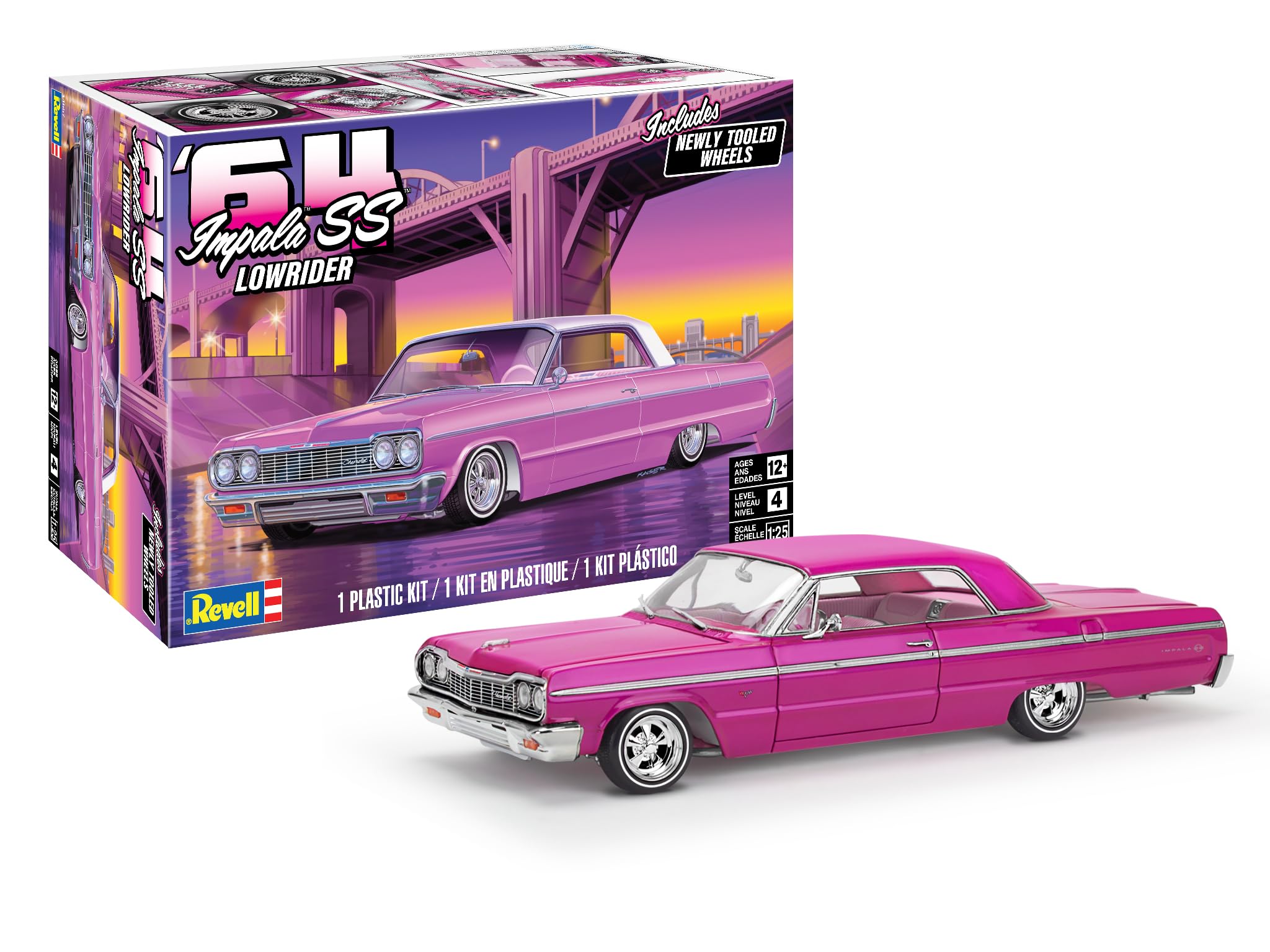 Mua Revell 14557 '64 Chevy Impala SS Lowrider 1:25 Scale 154-Piece ...