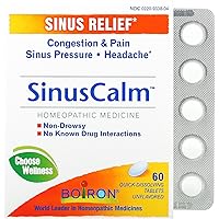 Amazon.com: Boiron Sinusalia Sinus Relief, 60 Tablets : Health & Household