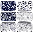 Amazon.com | KITCHENLESTAR 8 Inch Rectangular Dessert Plates Dinner ...