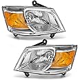 Amazon.com: ADCARLIGHTS Headlight Assembly Compatible with 2008 2009 ...