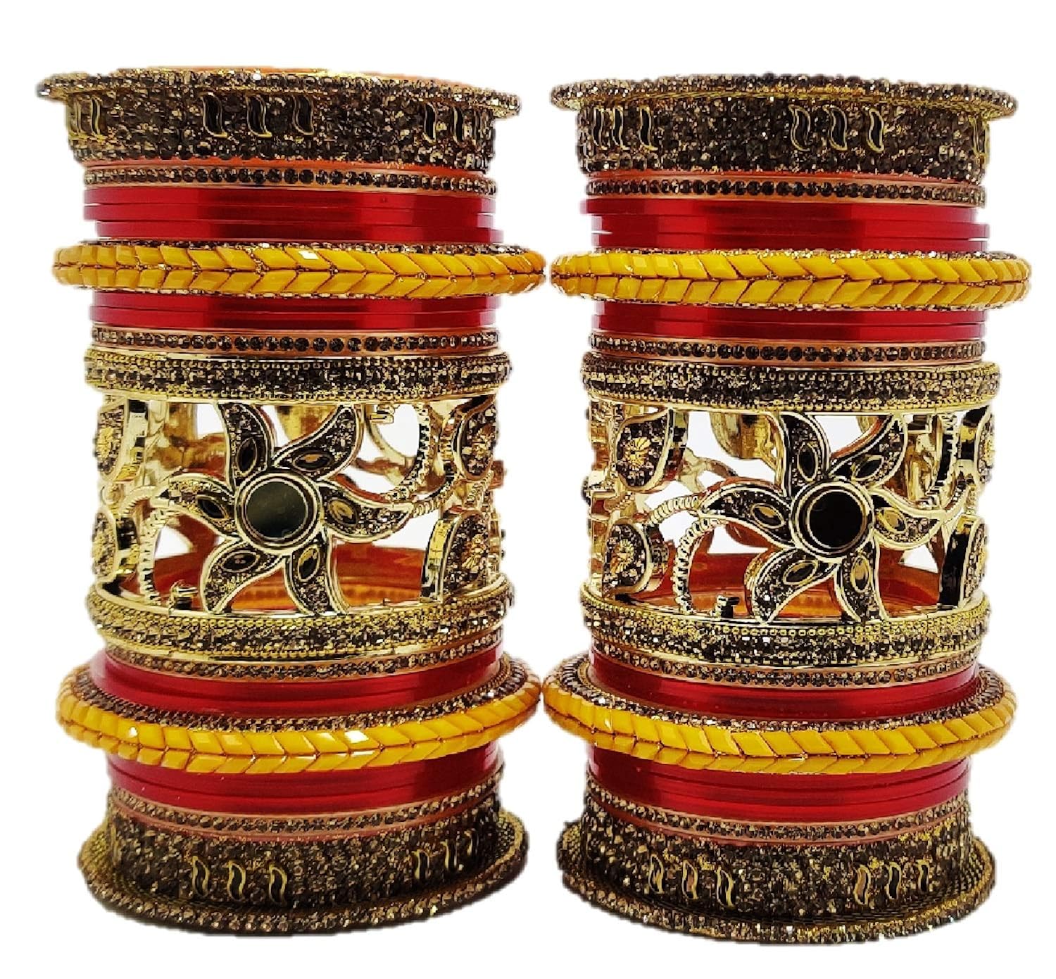 Buy Choodi kangan rajasthani star chooda (2.4) at Amazon.in