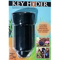 Amazon.com: Hillman 701305 Key Hider - Sprinkler Head Shape, Black ...