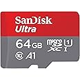 Amazon.com: SanDisk Ultra microSD UHS-I Card 64GB, 120MB/s R : Electronics