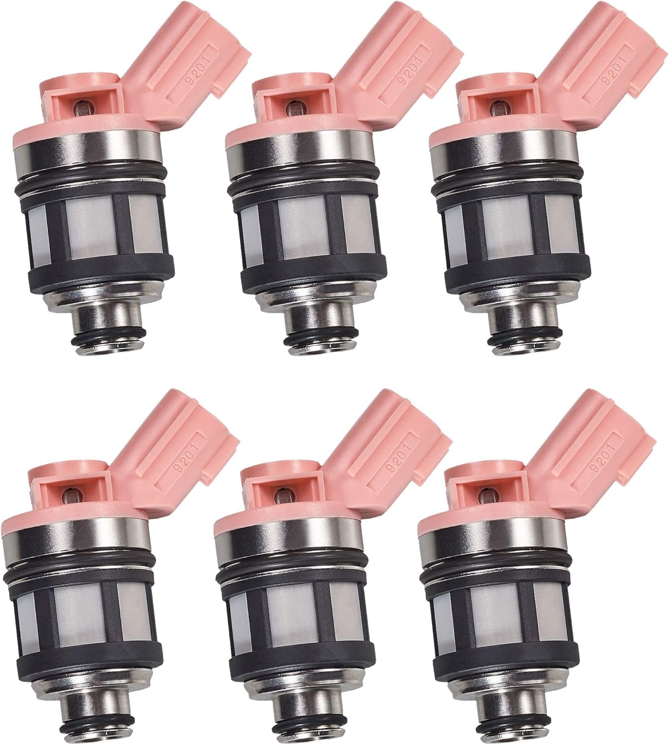 Amazon.com: ENA Pack of 6 Fuel Injector Compatible with 1997-2004 ...
