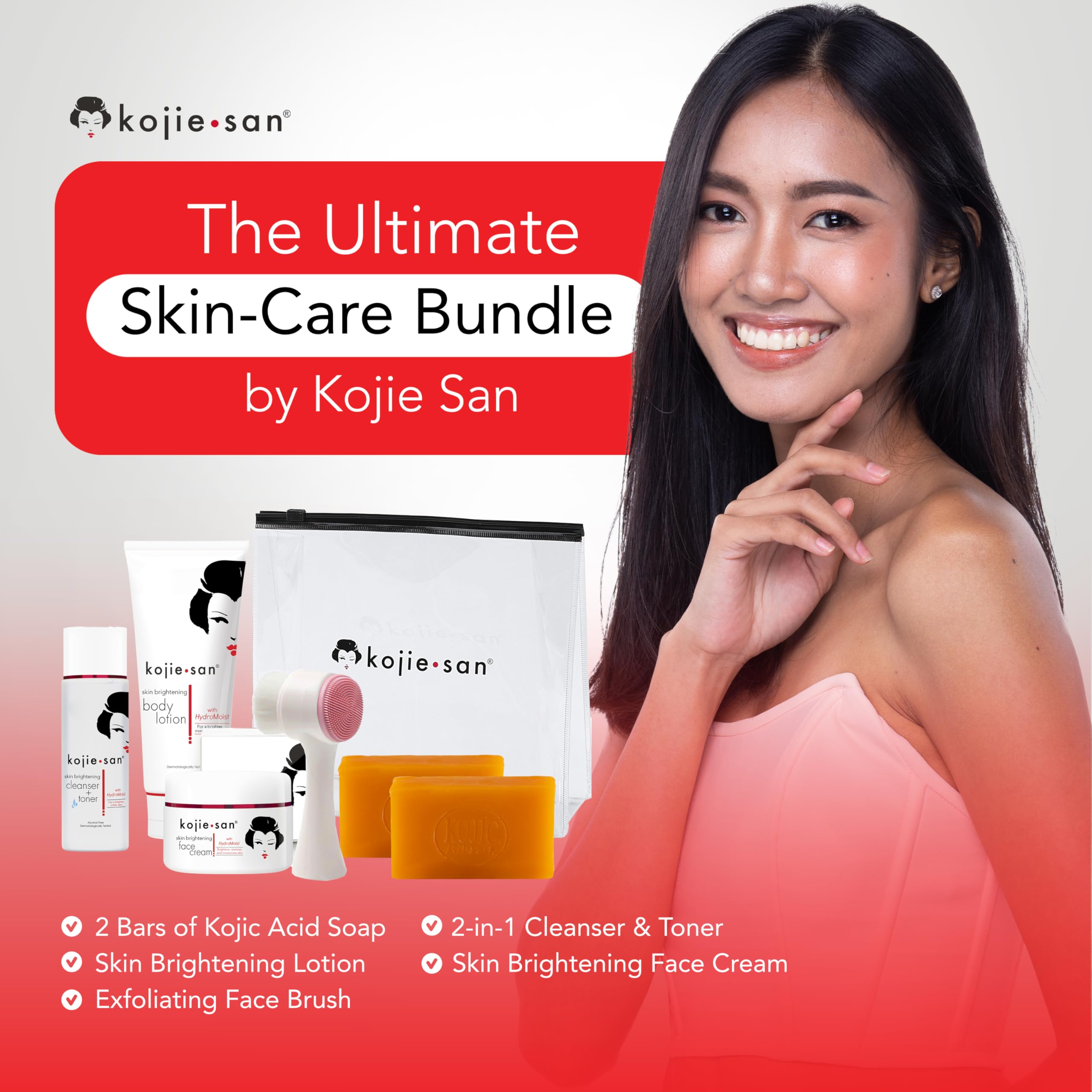 Mua Kojie San Face & Body Shower Set - The Original Kojic Acid Soap ...