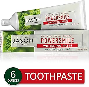 Jason Natural Cosmetics Powersmile Toothpaste, 6 oz by Jason: Amazon.fr ...