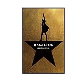Amazon.com: Hamilton & American Musical Broadway Art Poster - No Frame ...