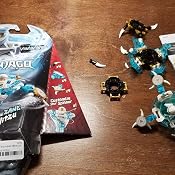 Amazon.com: LEGO NINJAGO Spinjitzu Zane 70661 Building Kit (109 Pieces ...