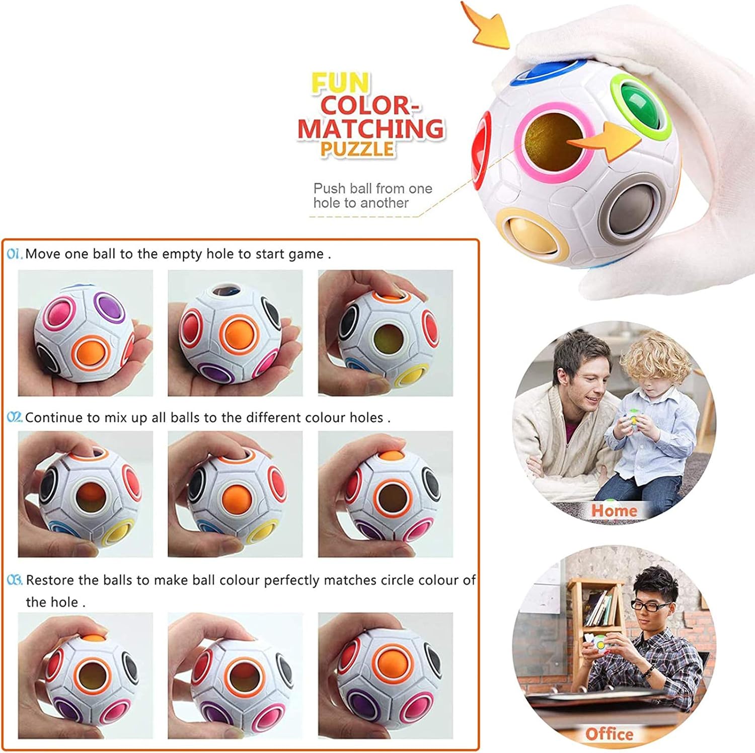 Sensory Fidget Toys Set,Fidget Toy Pack,Stress Relief and Anxiety Toy for Children and ...