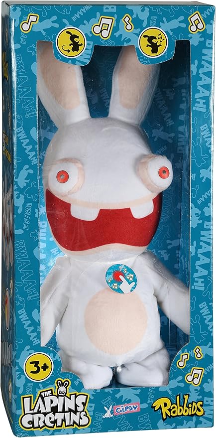 Gipsy 70567 Délirante - Raving Rabbids Plush 30 cm: Amazon.co.uk: Toys ...