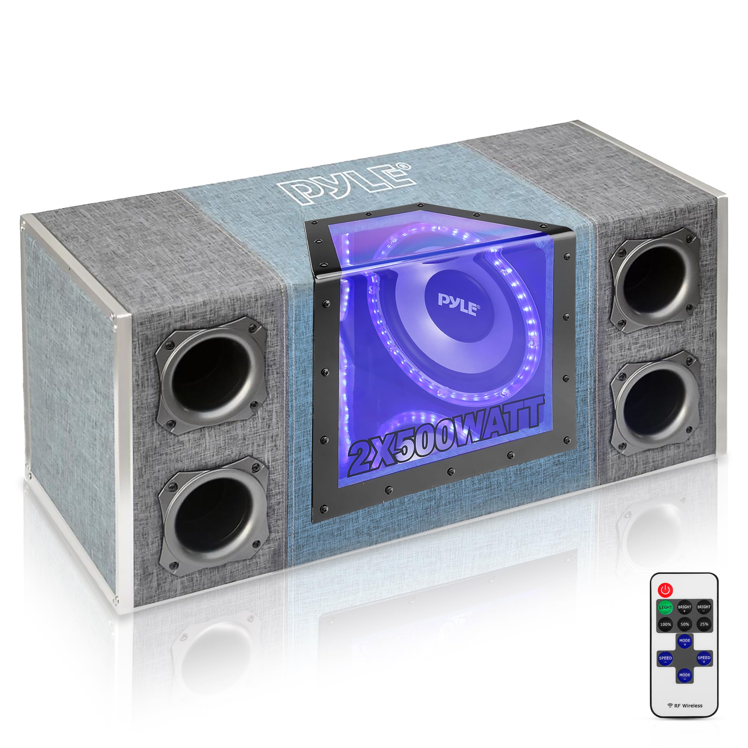 Mua Pyle 10" Dual Series Vented Subwoofer Enclosure for Car Audio ...