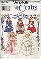 Amazon.com: Simplicity Sewing Pattern 8766 Dresses for 16" and 18 ...