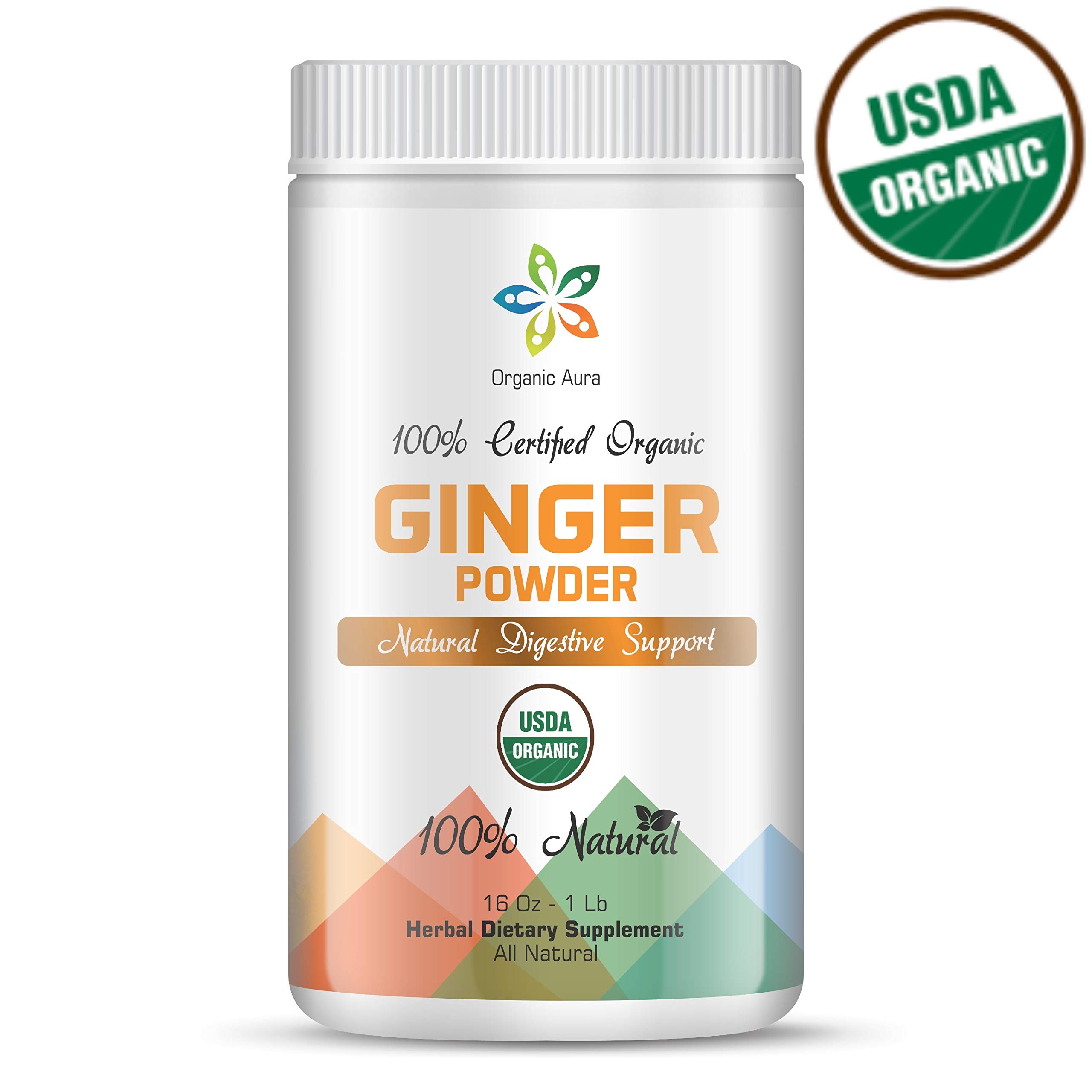 Amazon.com: Organic Aura Raw Organic Moringa Leaf Powder, USDA ...