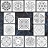 Amazon.com: 13 Pack Mandala Dot Painting Templates Stencils for DIY ...