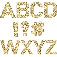 Amazon.com: Whaline 232Pcs Gold Glitter Bulletin Board Letter Stickers ...