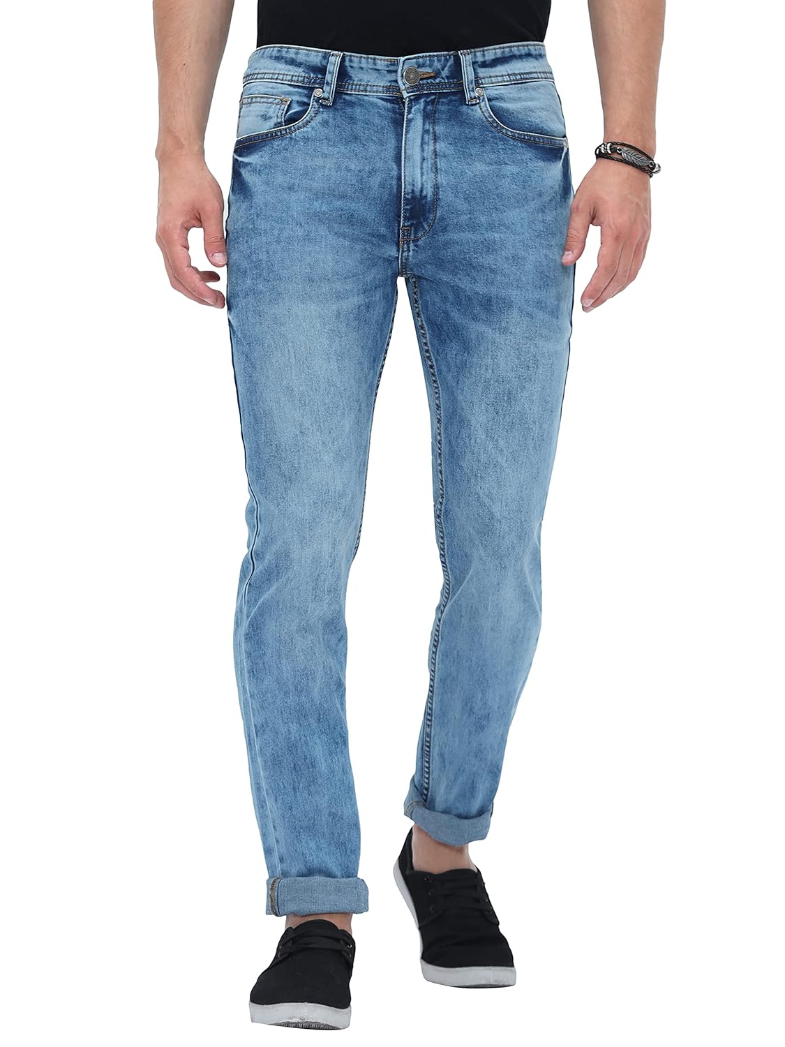 Buy ACE Jeans Men Classic 5 Pocket Slim Fit Pant at Amazon.in