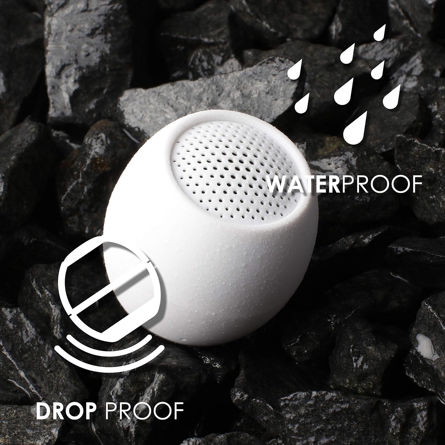 Boompods Zero Bluetooth Speaker – Powerful Waterproof Mini Speakers ...