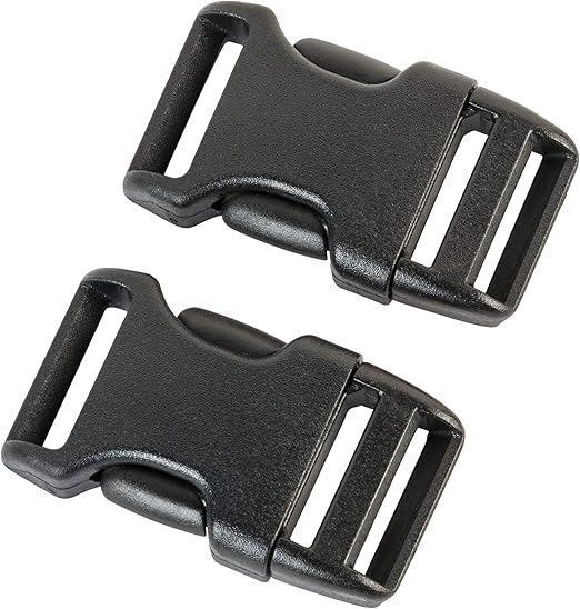 AceCamp Duraflex Insert Buckle in 20 mm, 25 mm, 38 mm, 50 mm, Black ...
