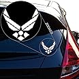 Amazon.com - Yoonek Graphics Air Force Decal Sticker for Car Window, Laptop, Motorcycle, Walls ...