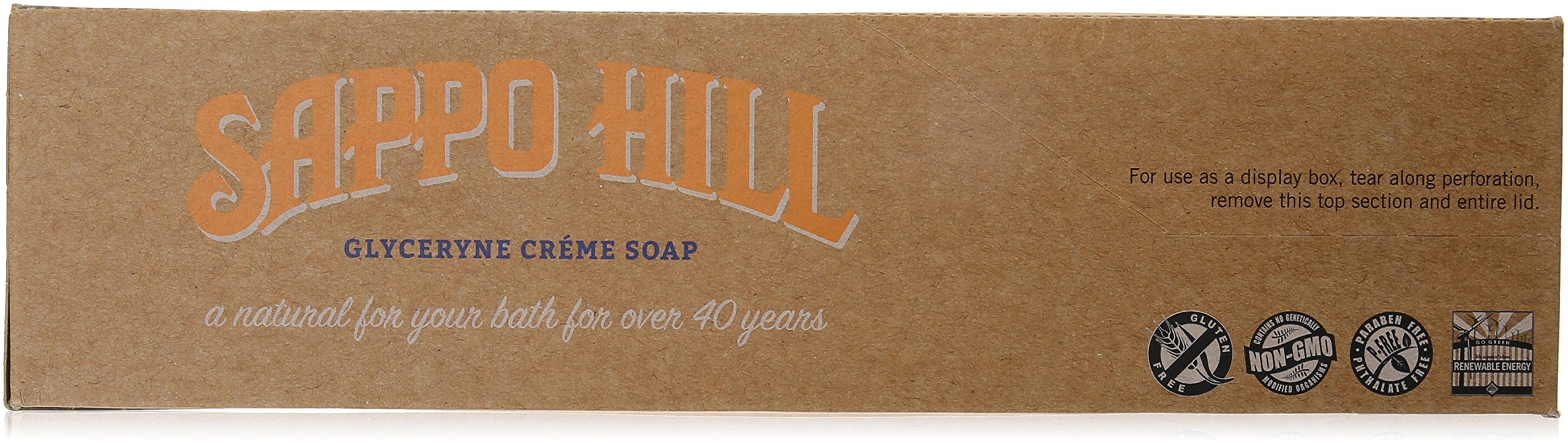 Amazon.com : Sappo Hill Soapworks Natural Glycerine Soap, 3.5 Ounce, 12 ...