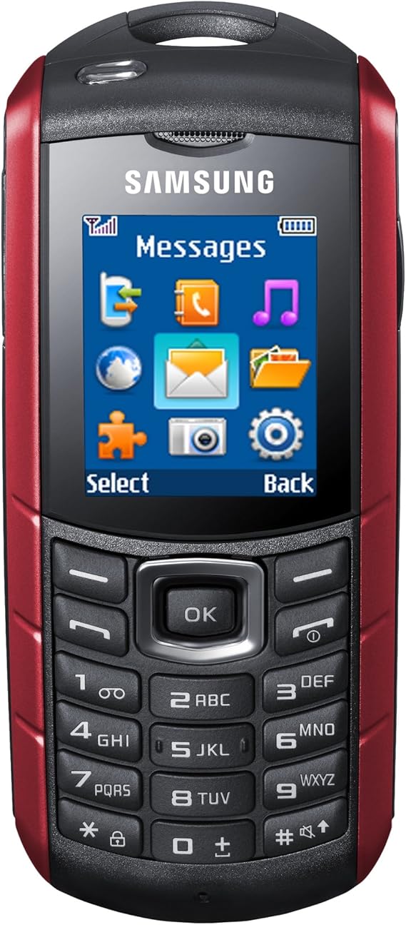 Samsung E2370/E-2370-Band Handy, GPRS, Bluetooth, Rot: Amazon.de ...