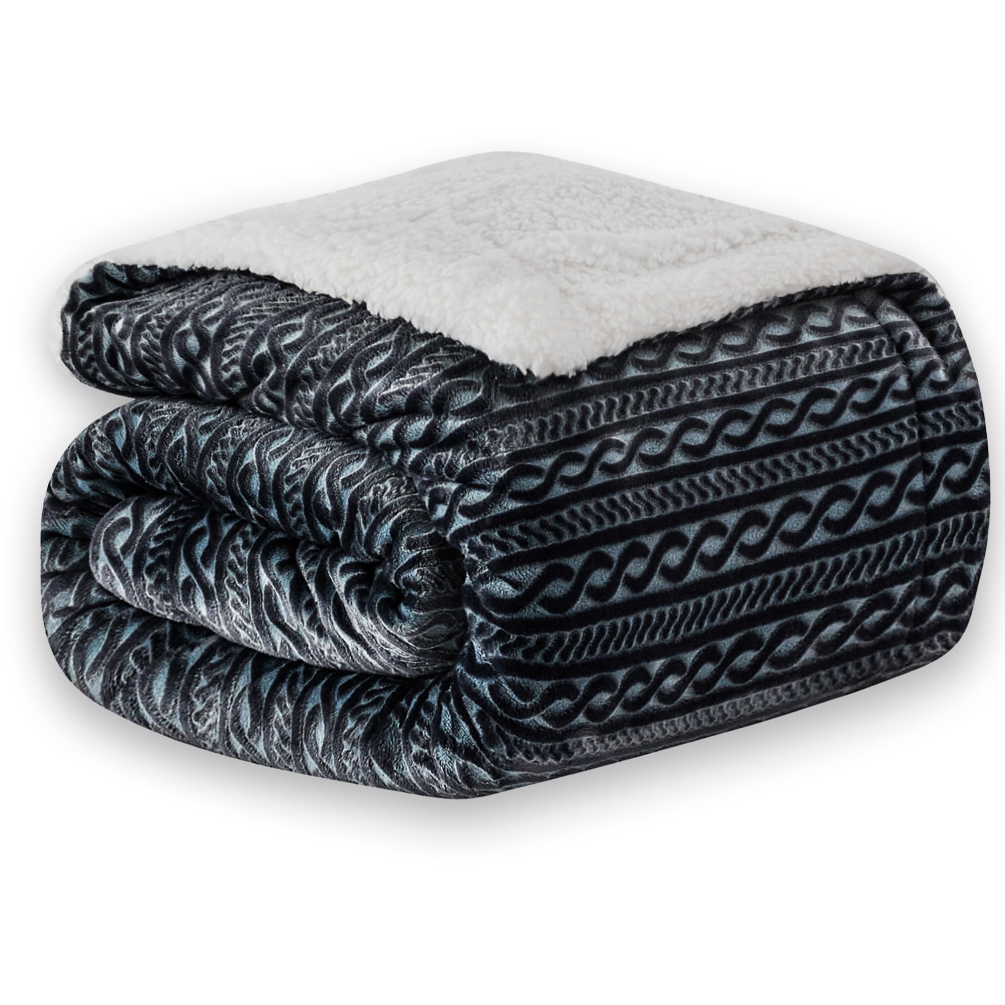 COOVA Cozy Soft Fleece Twin Blanket - Ultra Soft and Warm Blankets, 3D ...