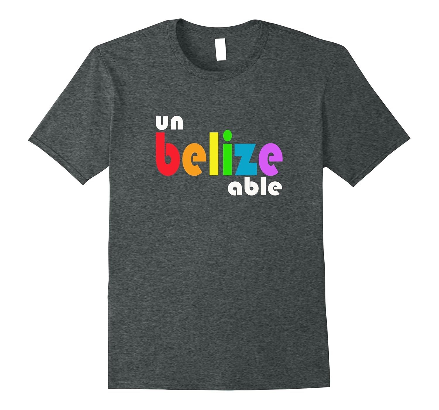 Un Belize Able – Belize Central America T Shirt-T-Shirt – Managatee