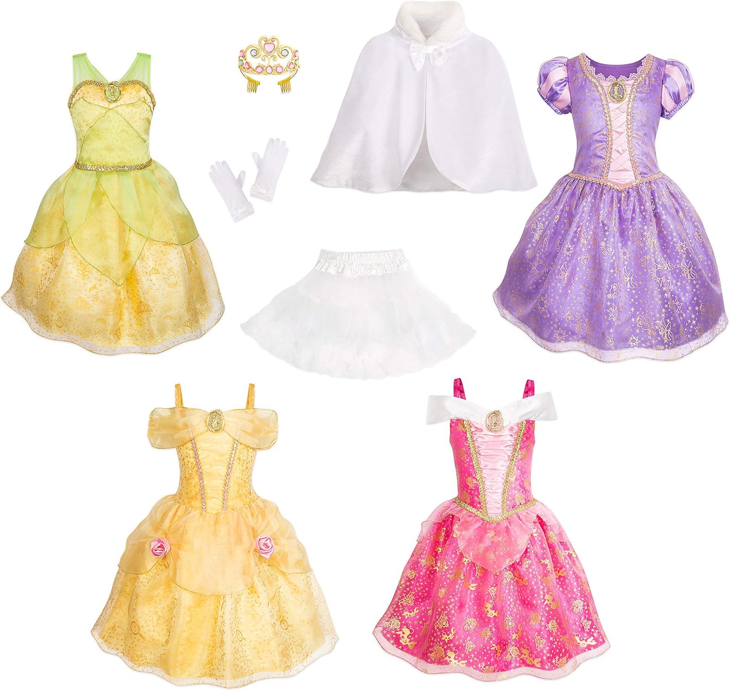 Amazon.com: Disney Princess Wardrobe Set Size 4: Clothing