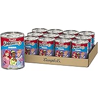 Amazon.com : SpaghettiOs Original Disney Princess Shapes Canned Pasta ...