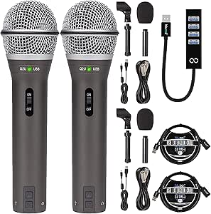 Amazon.com: Samson Q2U USB XLR Dynamic Microphones for Windows, Mac ...