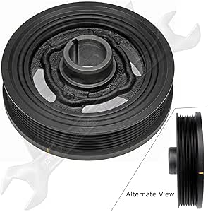 Amazon.com: APDTY 605461 Harmonic Balancer/Crank Pulley, Tacoma ...