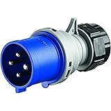 MK Commando K9233 Angled Socket Outlet 32 Amp 2P+E 200-250 Volt (IP44 ...