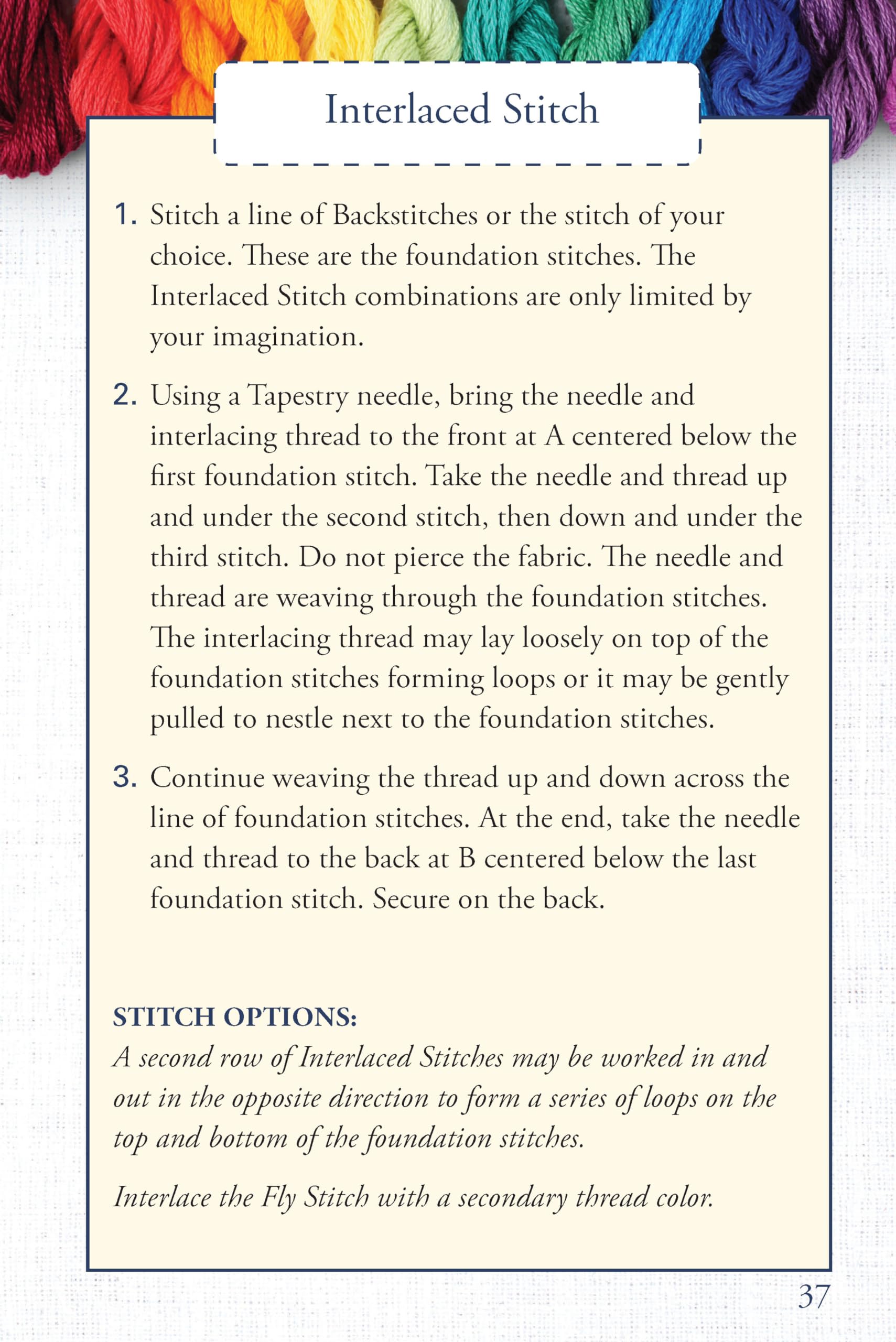 Mua Hand Embroidery Stitches At-A-Glance: Carry-Along Reference Guide (Landauer) Pocket-Size ...