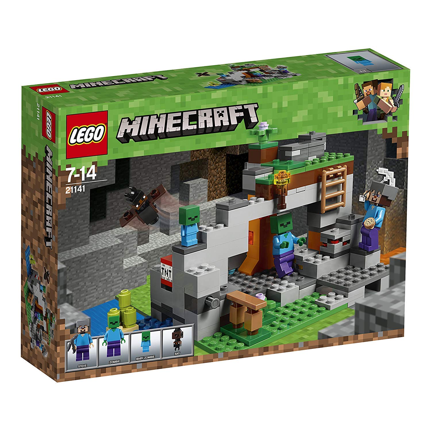 Mua Lego Minecraft Zombie Cave 21141 trên Amazon Nhật chính hãng 2024 ...