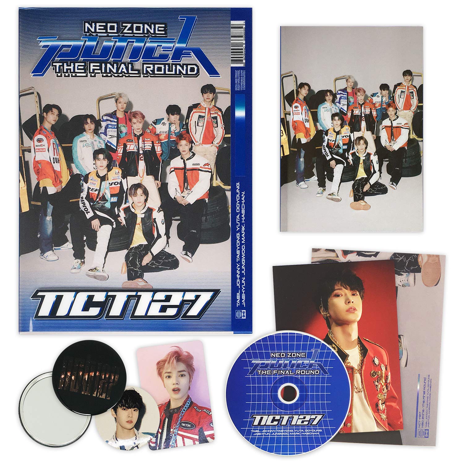 NCT 127 2nd Repackage Album - NCT # 127 NEO ZONE : THE FINAL ROUND CD ...