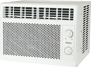 Amazon.com: Haier Window Air Conditioner 5000 BTU, Efficient Cooling ...
