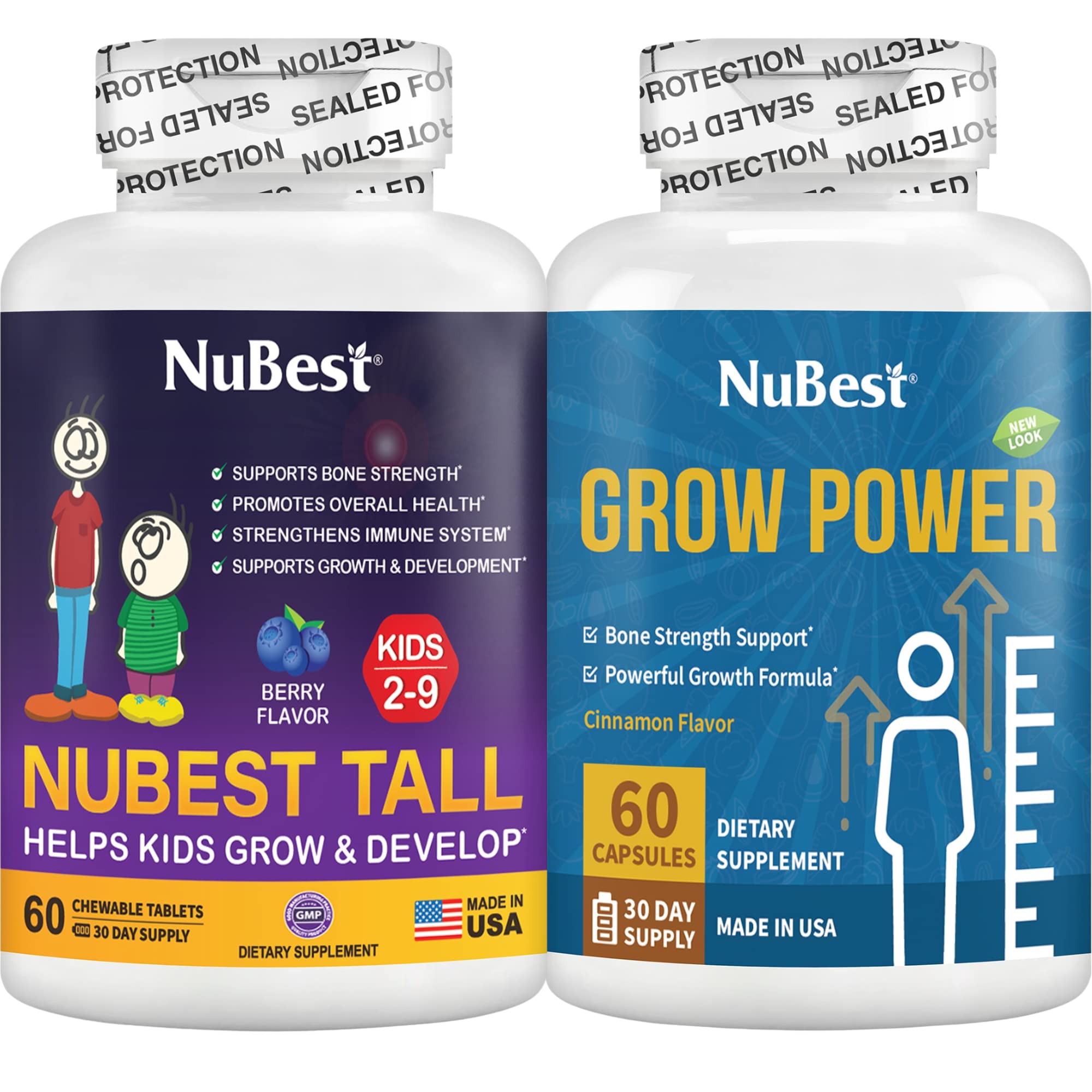 Mua NuBest Bundle of Height Growth Supplement: Grow Power - Extra Power ...