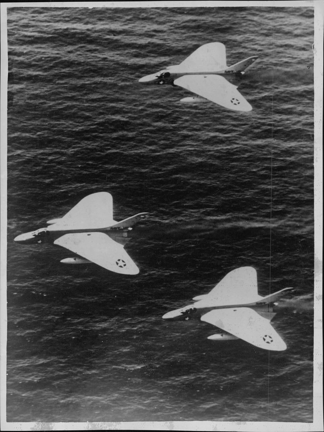Amazon.com: Vintage photo of Aircraft: Military: USA Navy F40 Skyray ...