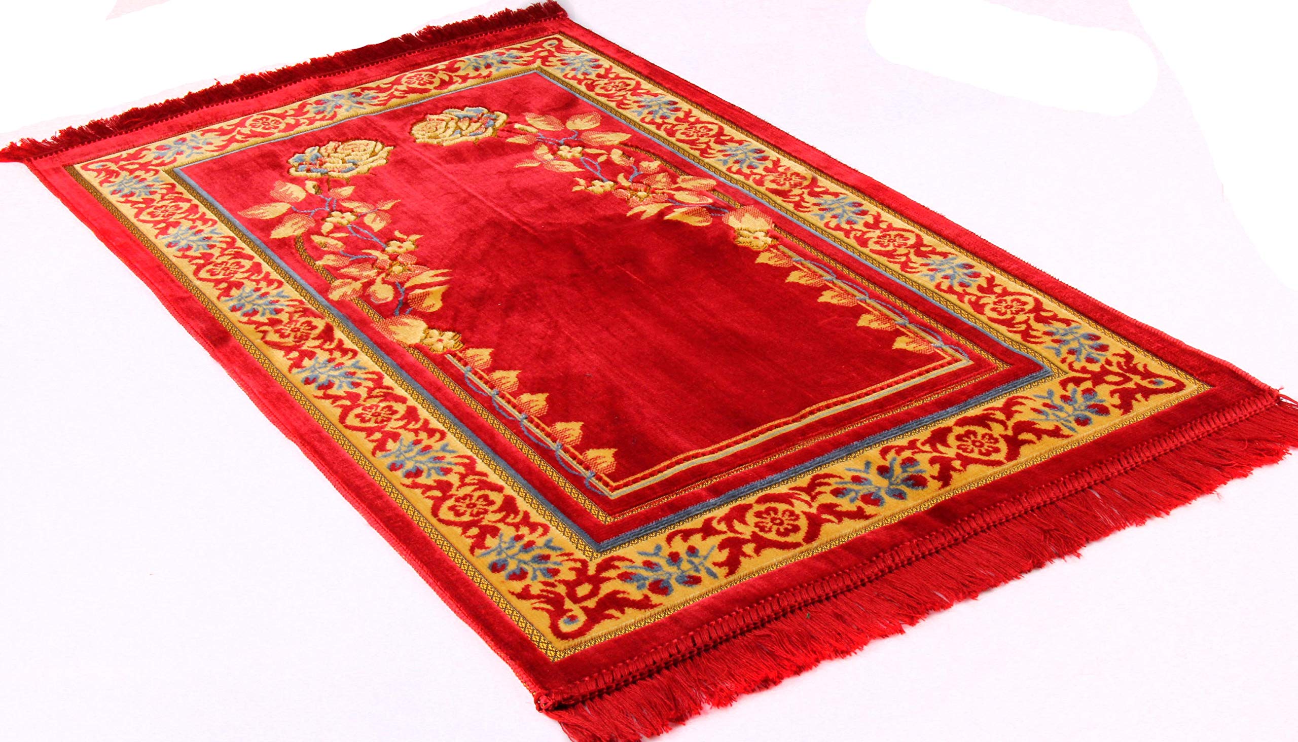 Buy Premium Islamic Prayer Rug/Janamaz Sajjadah/Namaz Seccade by GOLD ...