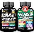 Amazon.com: Zoyava Shilajit 8-in-1 and Sea Moss 16-in-1 Supplement ...