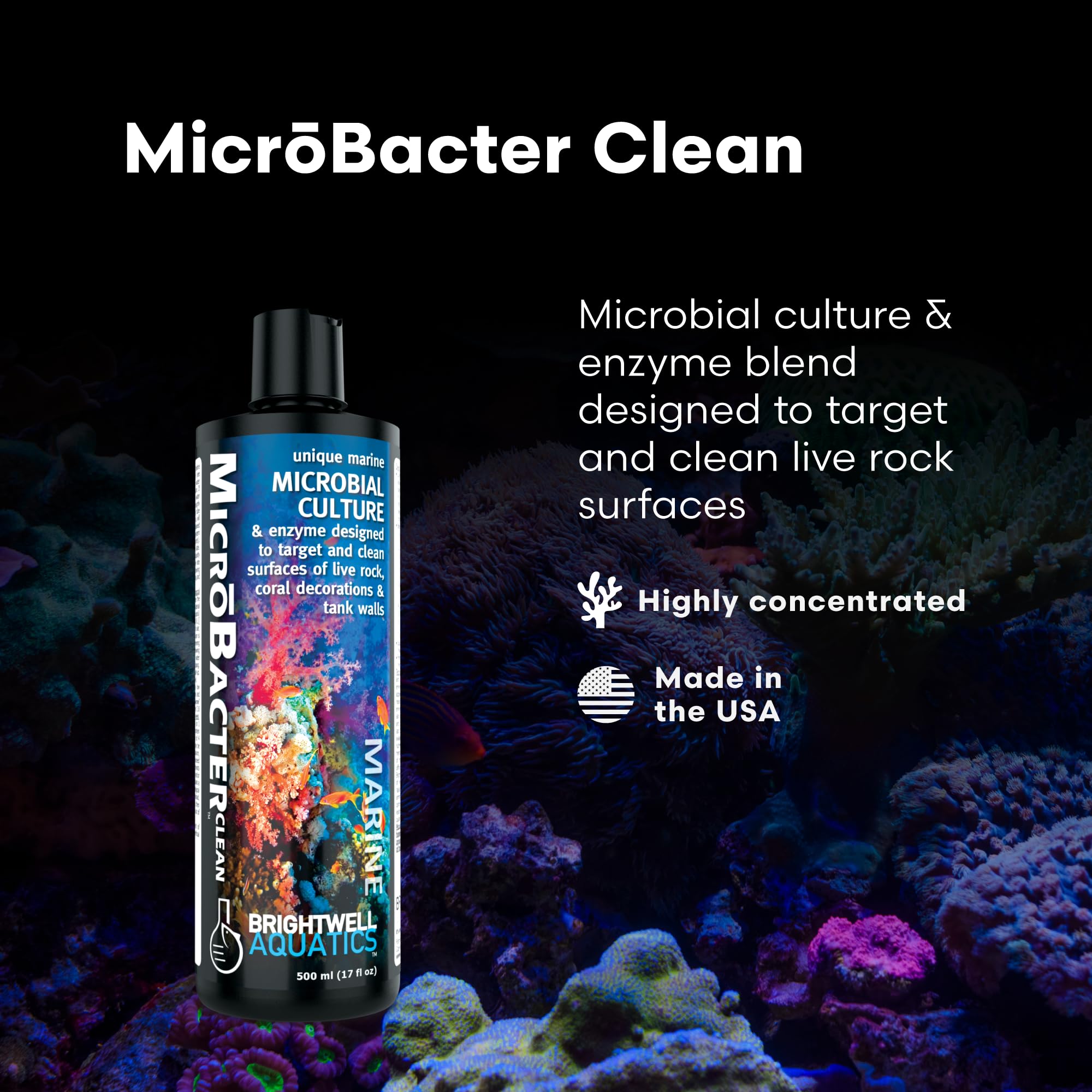Mua Brightwell Aquatics MicroBacter Clean - Microbial Culture & Enzyme ...