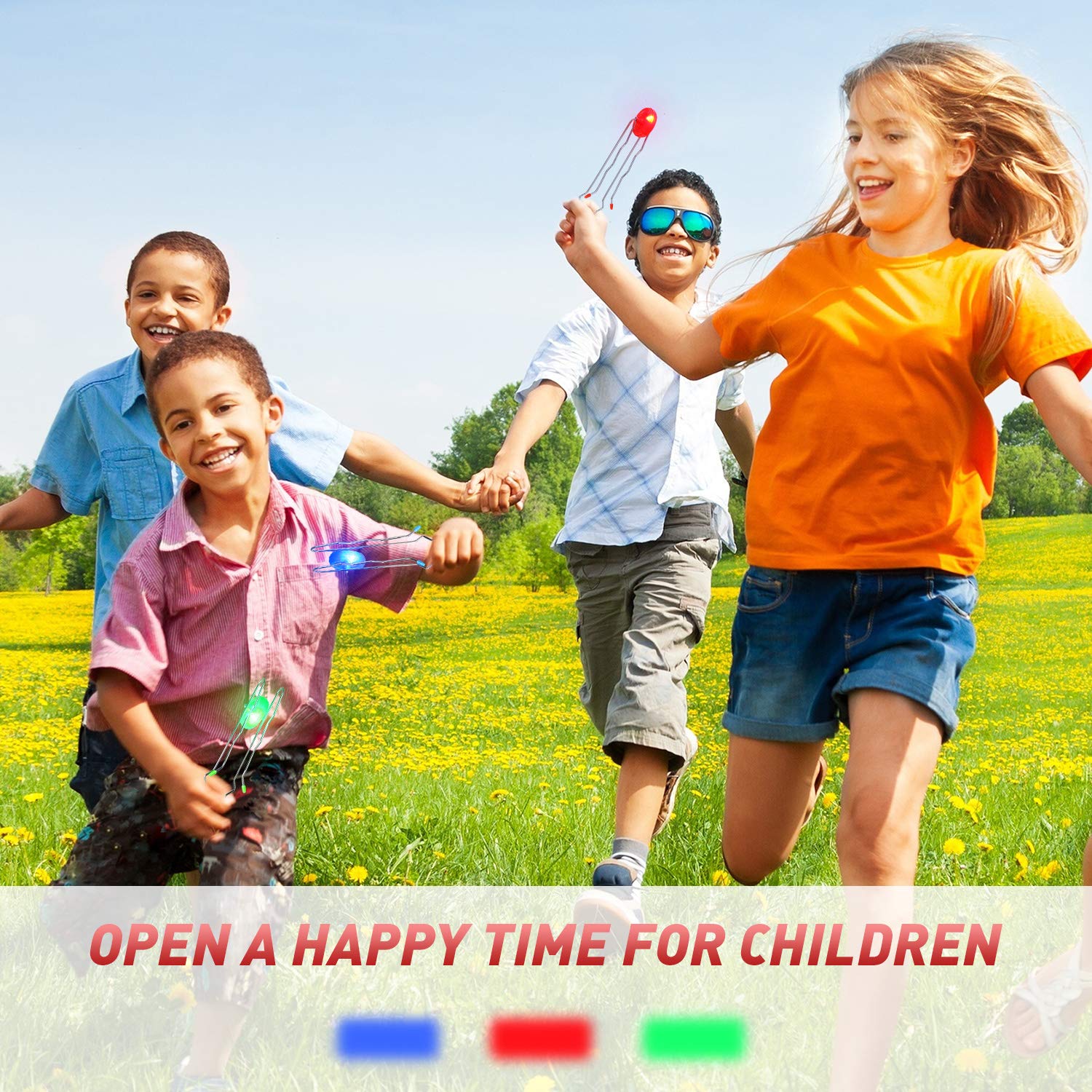 Mua Sumind 6 Pcs Magnetic Gyro Wheels for Kids Light up Rail Twirler ...