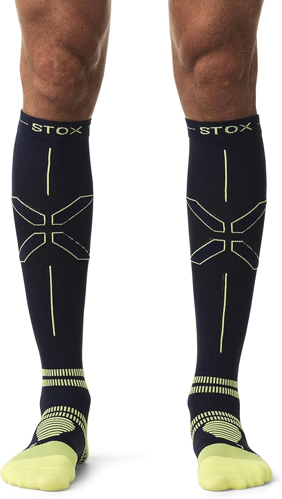 STOX Calze da corsa Uomo / Calze compressive / Calze per sport / Evita ...