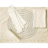 Amazon.com: Rolling Pin Cover and Pastry Cloth Set: Home & Kitchen